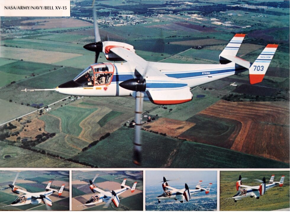 Bell Helicopter XV-15 VTOL Tiltrotor - Cavalcade of Wings