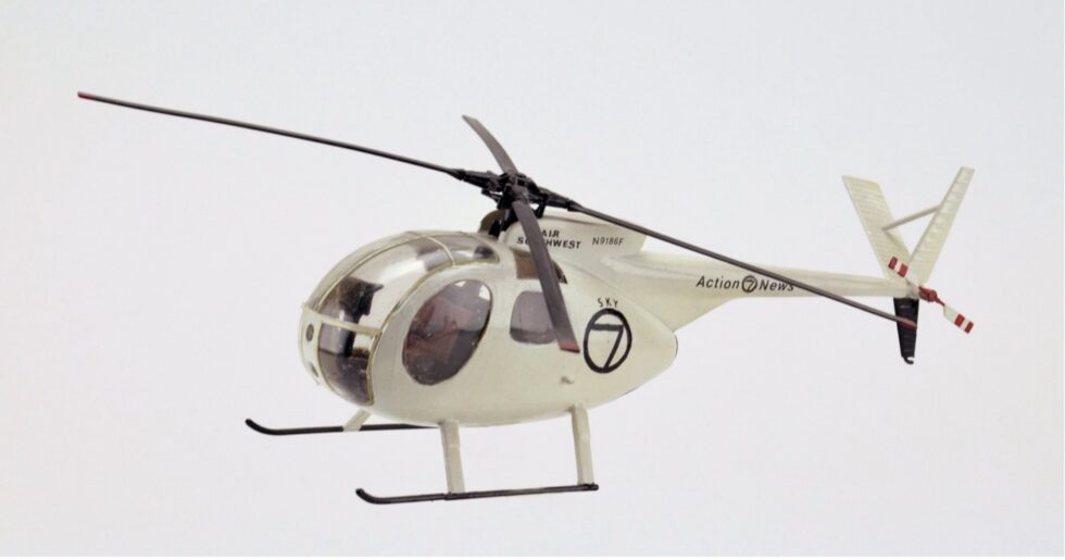 KOAT-TV Hughes 500C Helicopter - Cavalcade of Wings