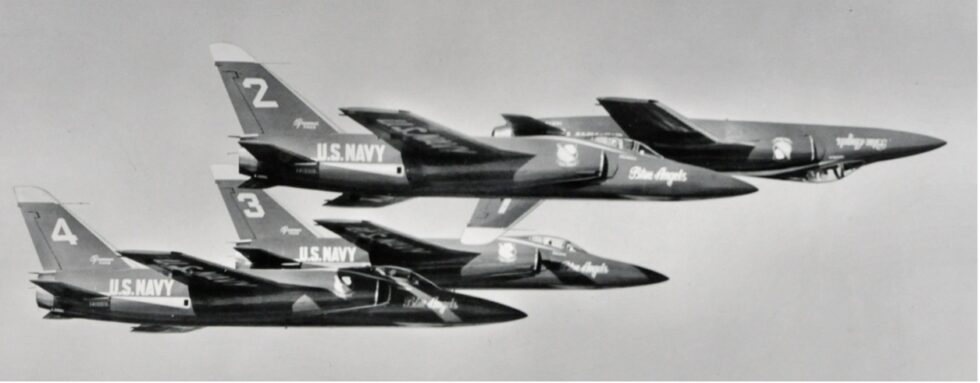 U. S. Navy Blue Angels Grumman F11F/F-11 Tiger - Cavalcade of Wings